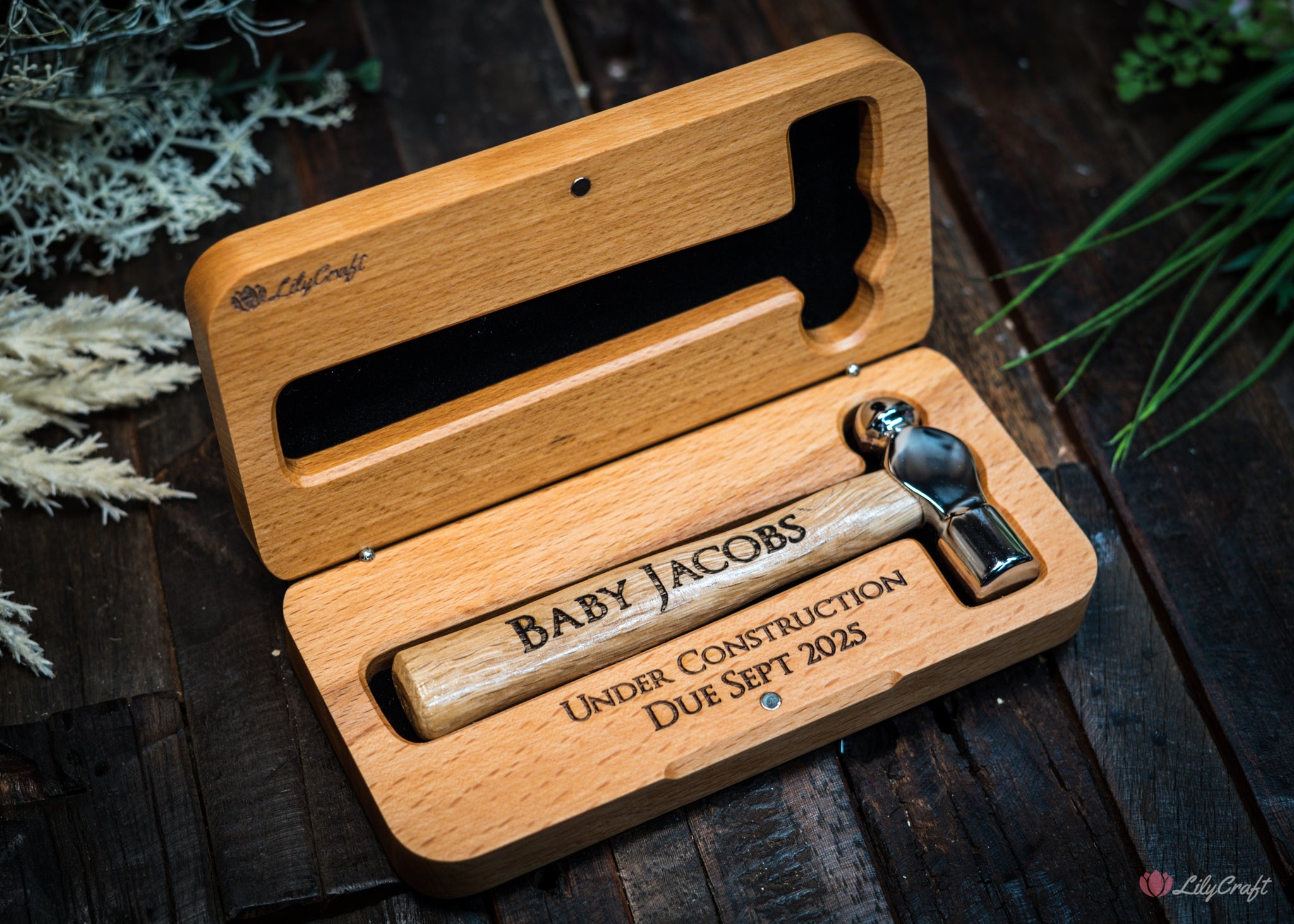 Personalised Mini Hammer Gift – Boxed Keepsake for Dad