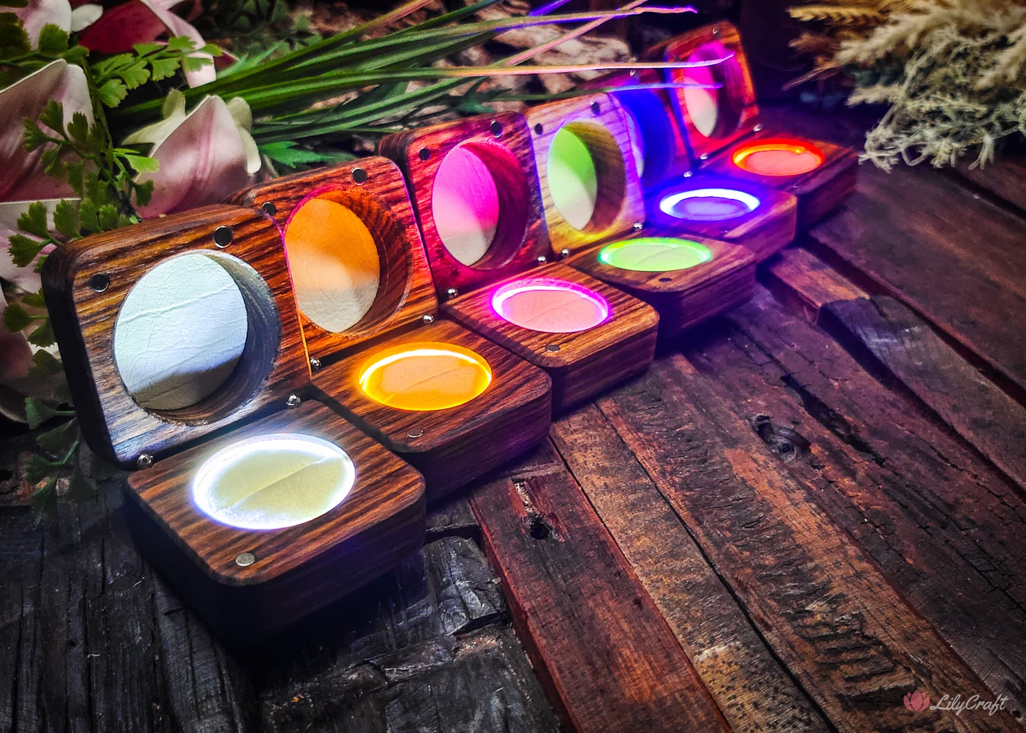 Light up the Moment with a Personalised LED Ring Box